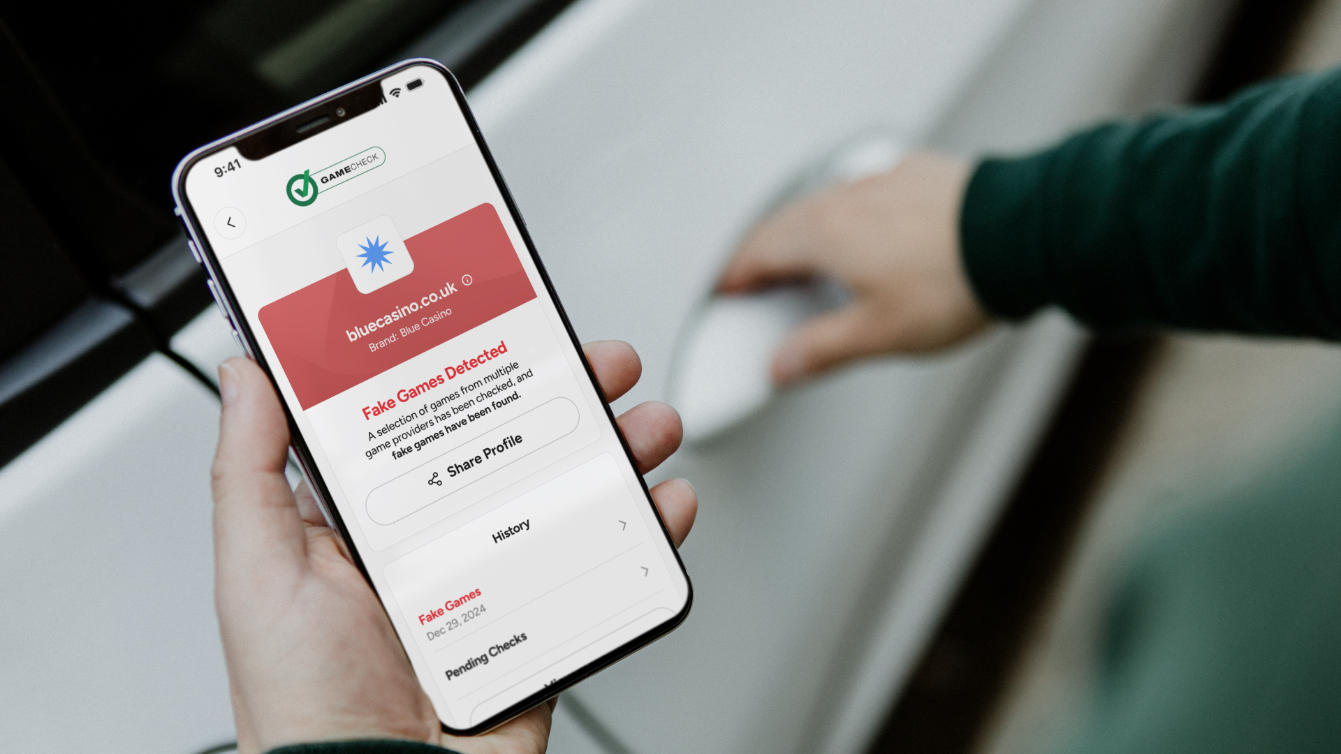 Gamecheck: Protecting Players From Fake Online Casino Games