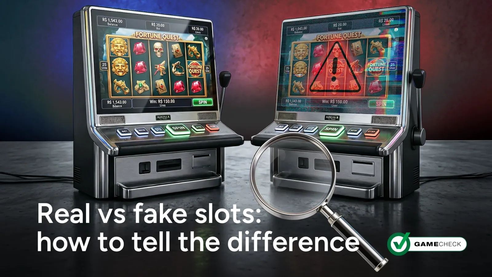 Learn to Spot Real vs Fake Slots: Insights by Gamecheck