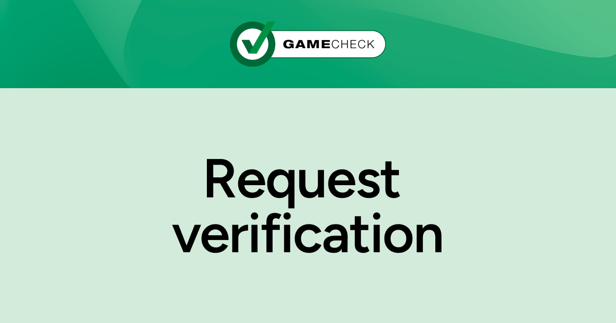 Request Casino Verification | Gamecheck